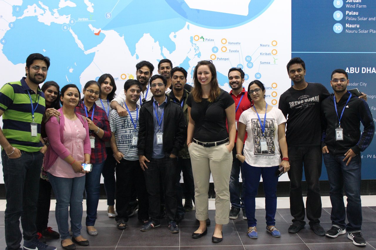 POSTGRADUATE STUDENTS VISIT MASDAR CITY